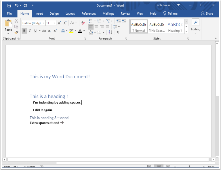 Using Accessibility Checker in Microsoft Word - Shawnee Community College